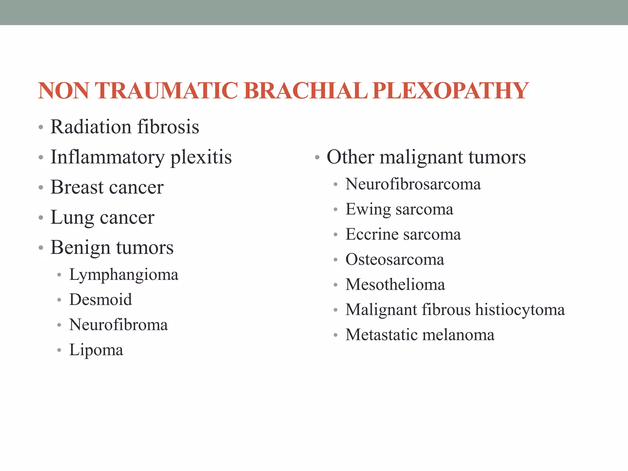 Brachial plexus imaging | PPTX
