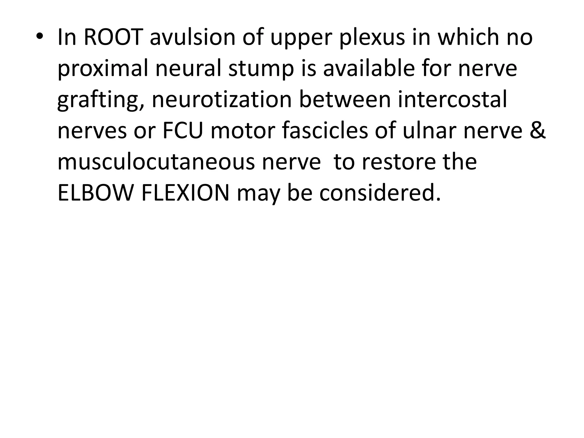 Brachial plexus injuries | PPTX