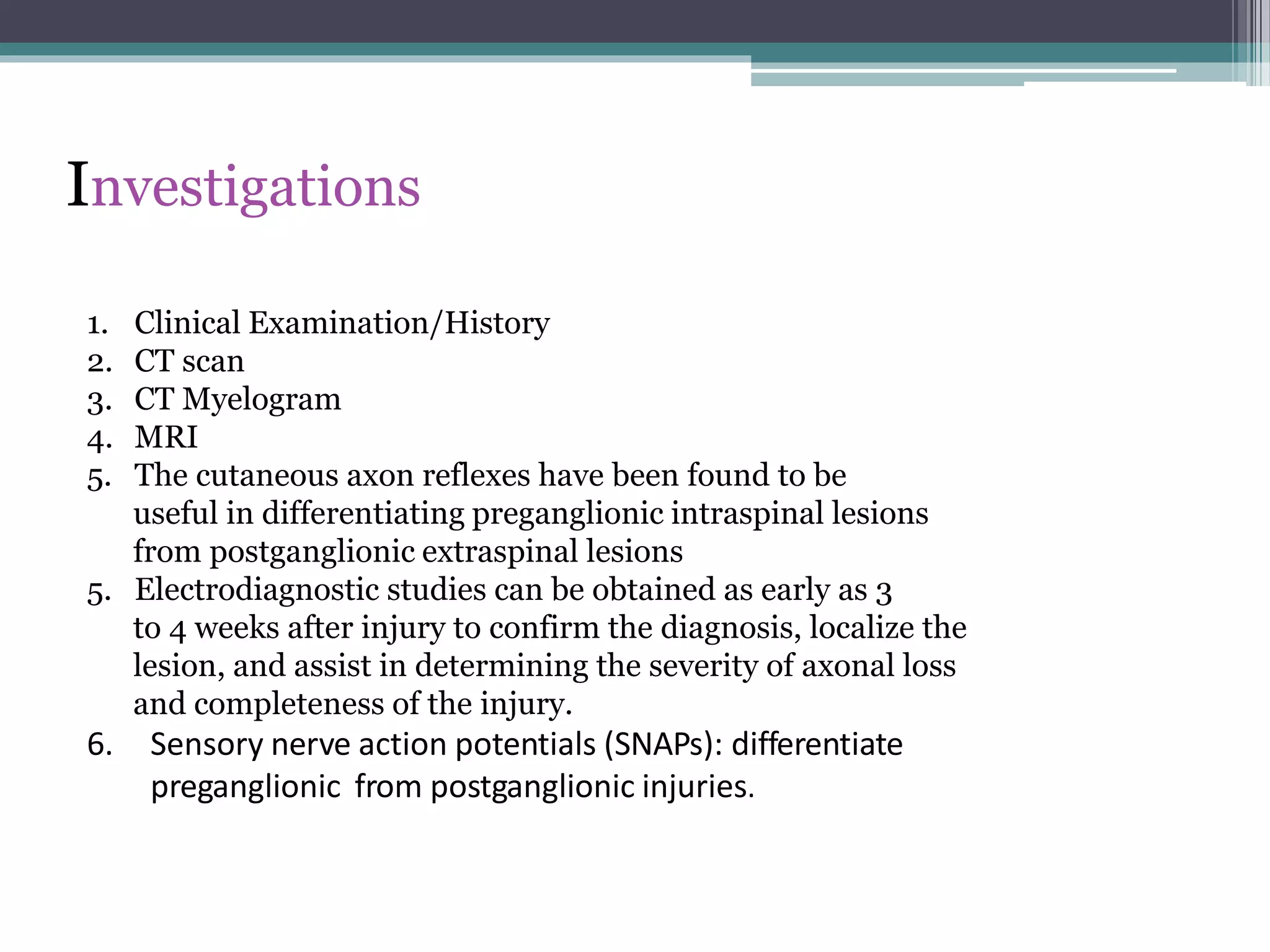 Brachial plexus injuries .pptx