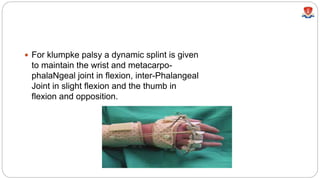 Brachial plexus injury | PPTX