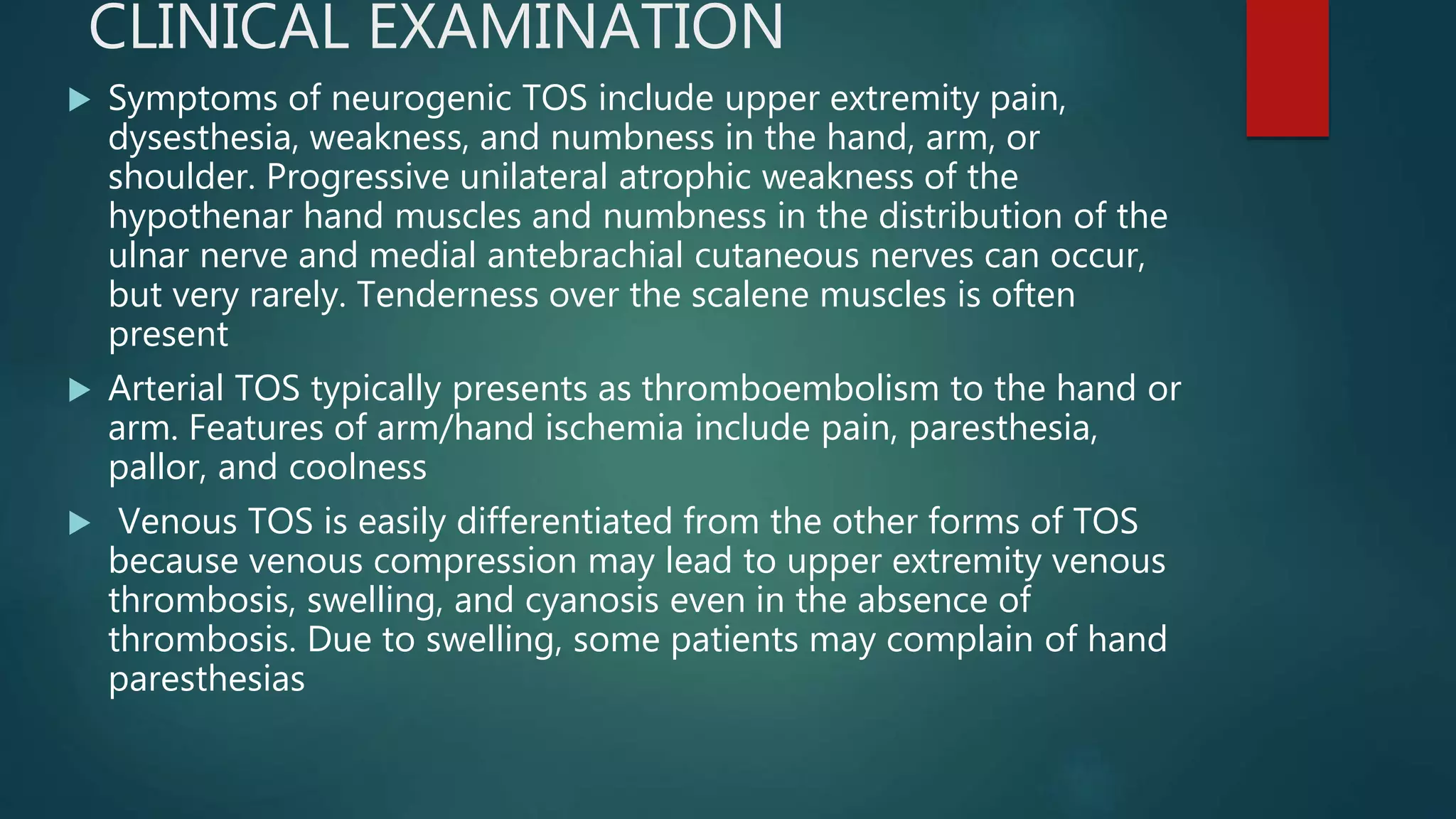 Brachial plexus injury and Thoracic outlet syndromes | PPTX