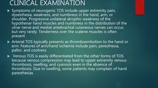 Brachial plexus injury and Thoracic outlet syndromes | PPTX