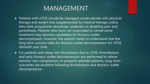 Brachial plexus injury and Thoracic outlet syndromes | PPTX