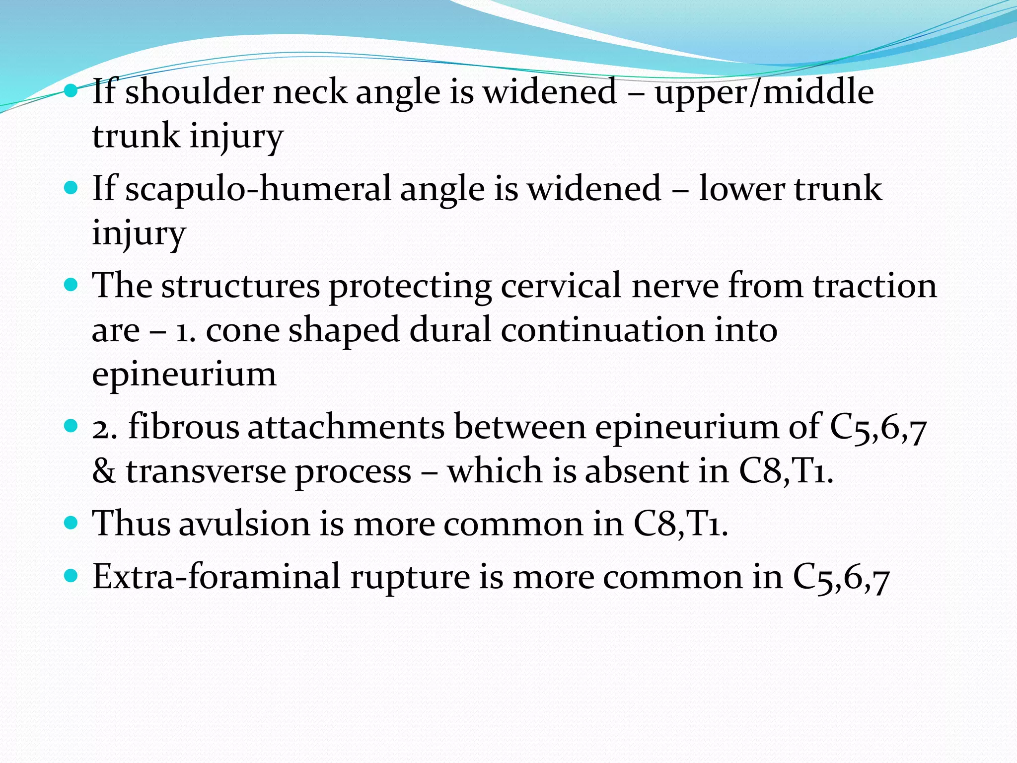 Brachial plexus injury diagnosis | PPT