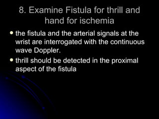 Brachiocephalic fistula | PPT