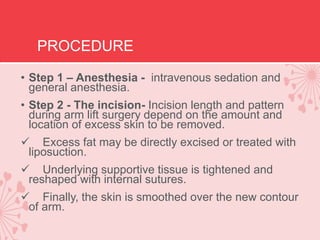 Brachioplasty | PPTX