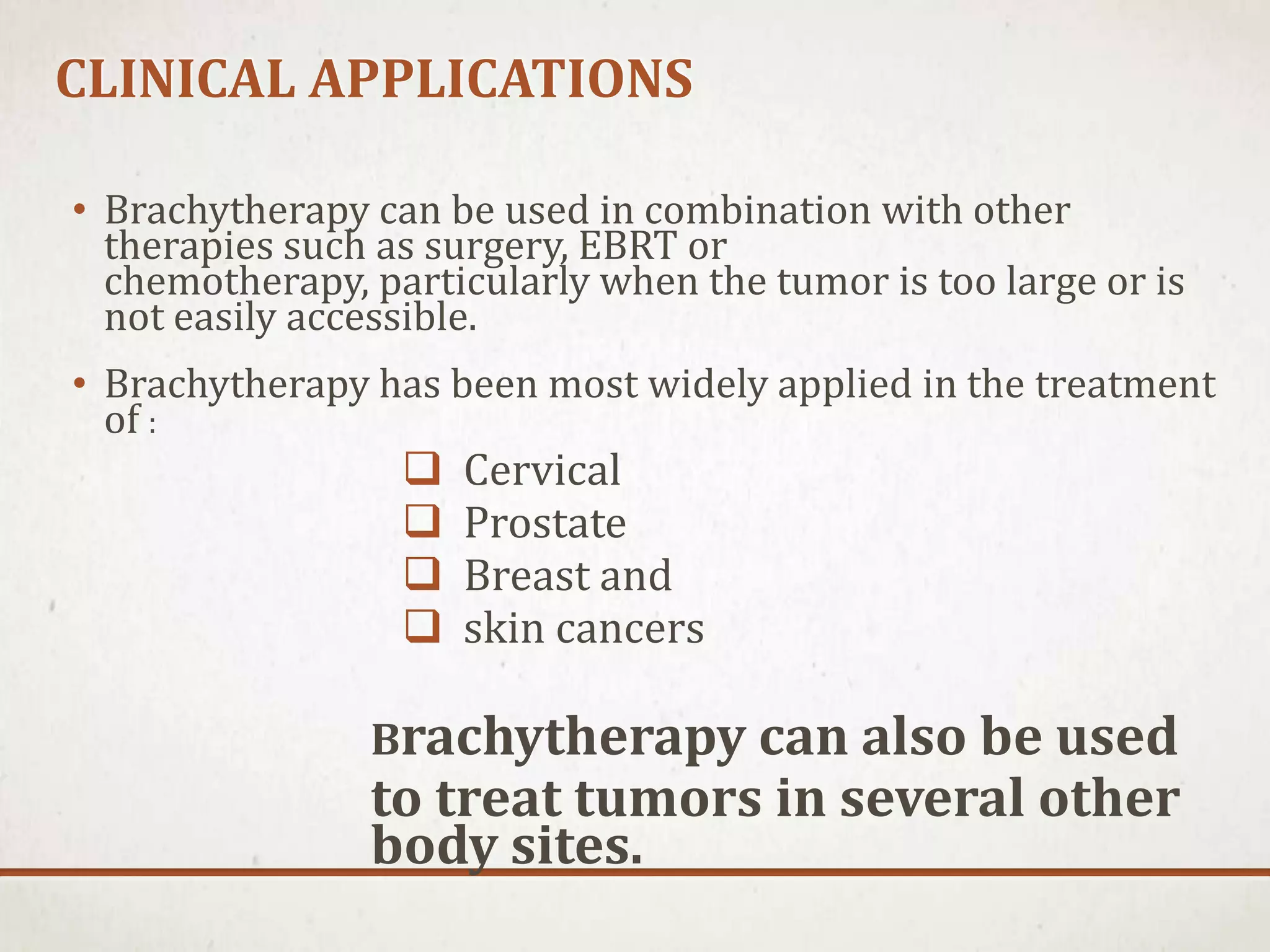 Brachytherapy | PPTX