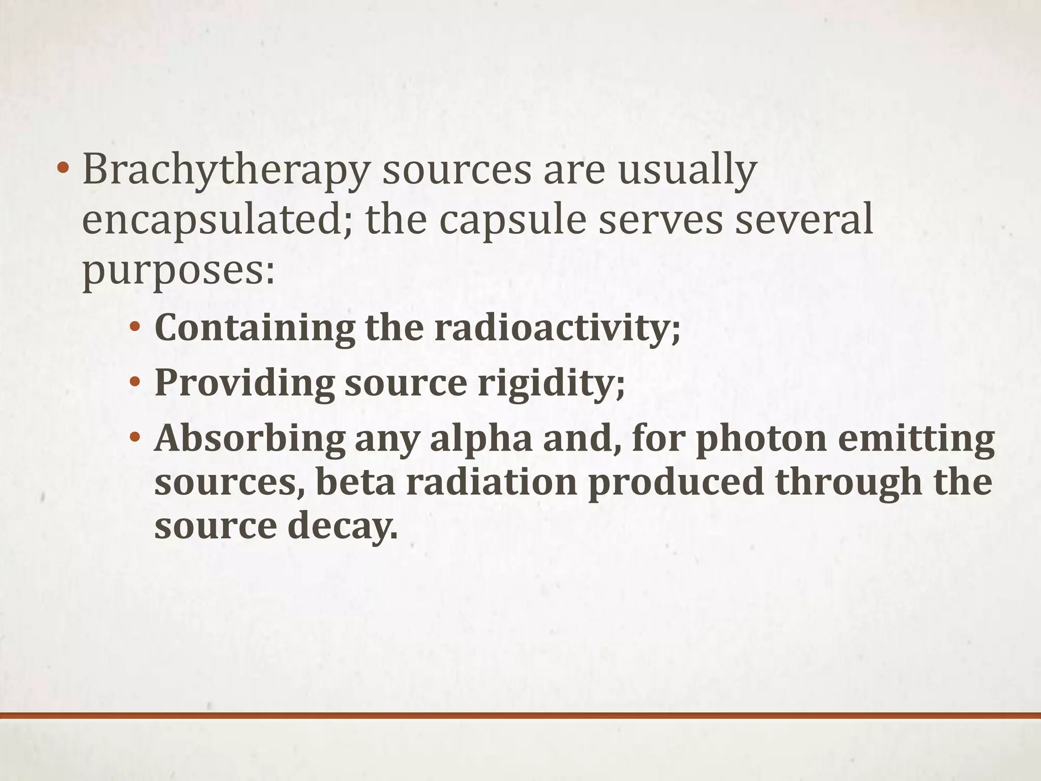 Brachytherapy | PPTX