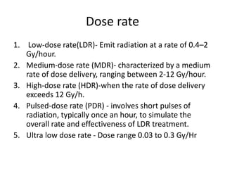 Brachytherapy | PPTX