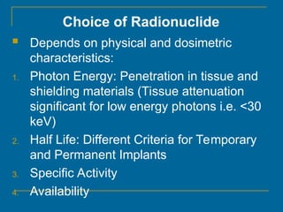 Understanding the roleof Brachytherapy in | PPT