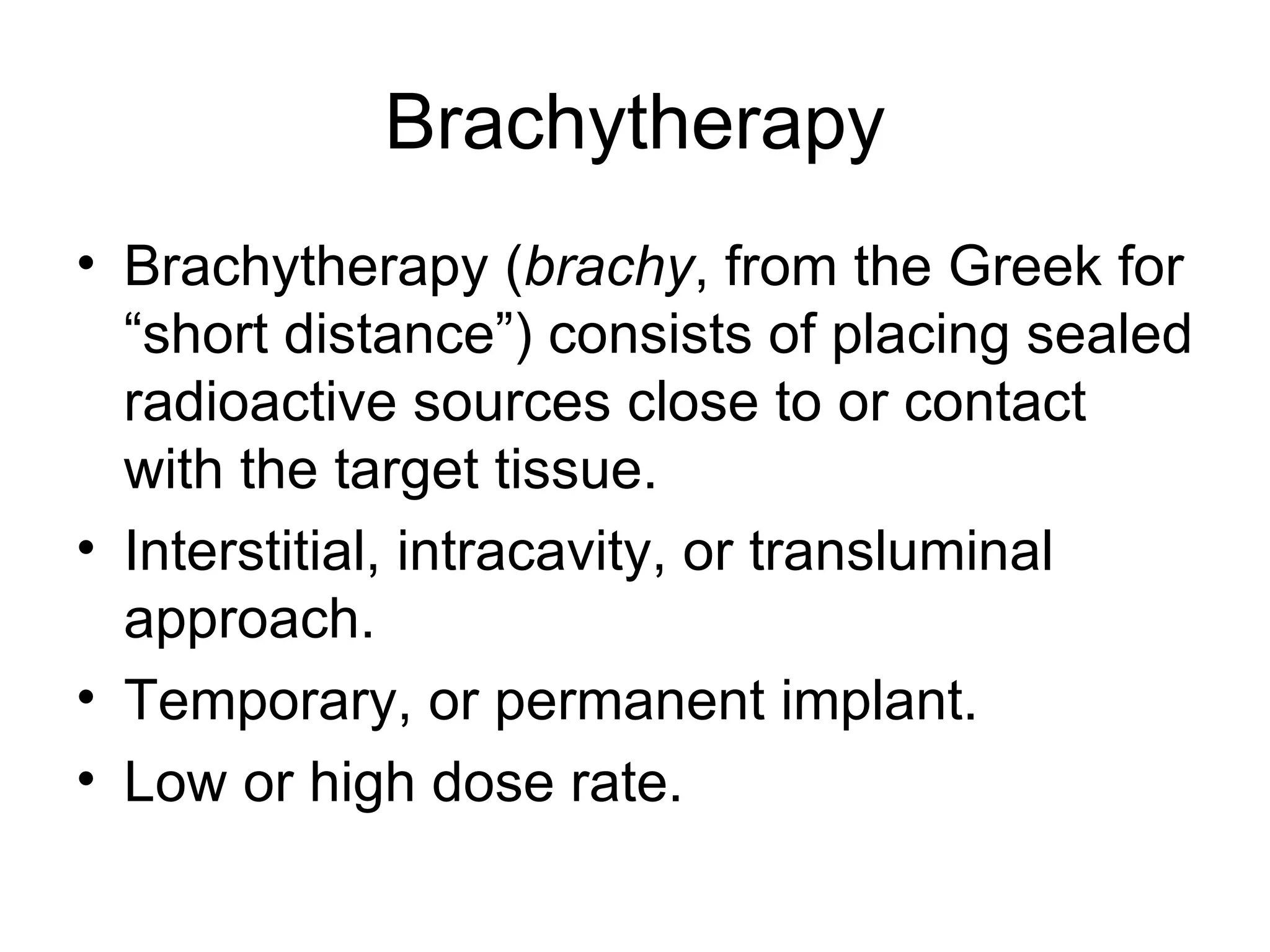 Brachytherapy And Gyn Malignancy | PPT