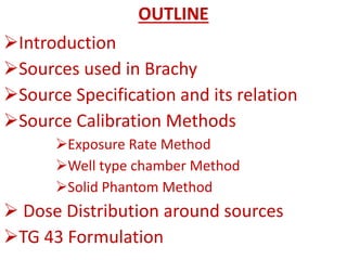 Brachytherapy dosimetry | PPTX