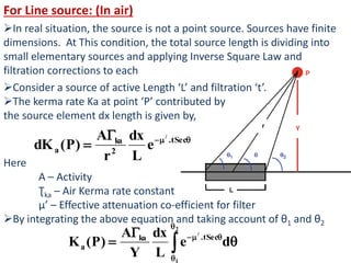 Brachytherapy dosimetry | PPTX