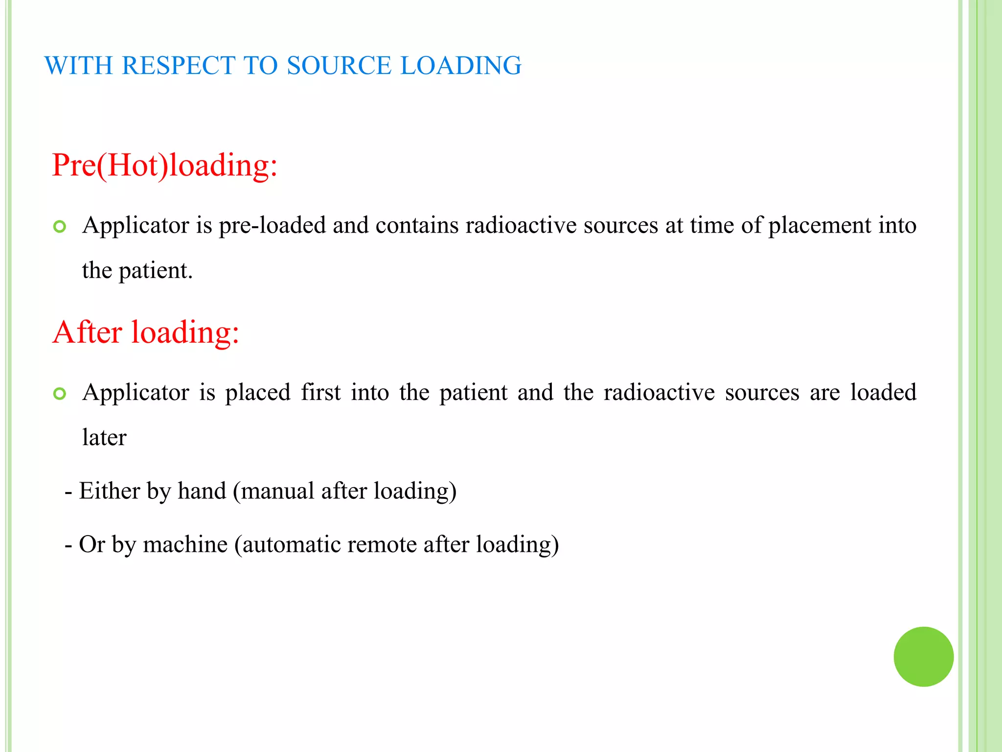 Brachytherapy dosimetry systems .R | PPTX