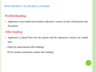 Brachytherapy dosimetry systems .R | PPTX