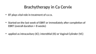Brachytherapy in Carcinoma Cervix pptx.pptx
