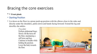 Bracing The Core.pptx nbhbgfyfytftyyygughu | PPTX