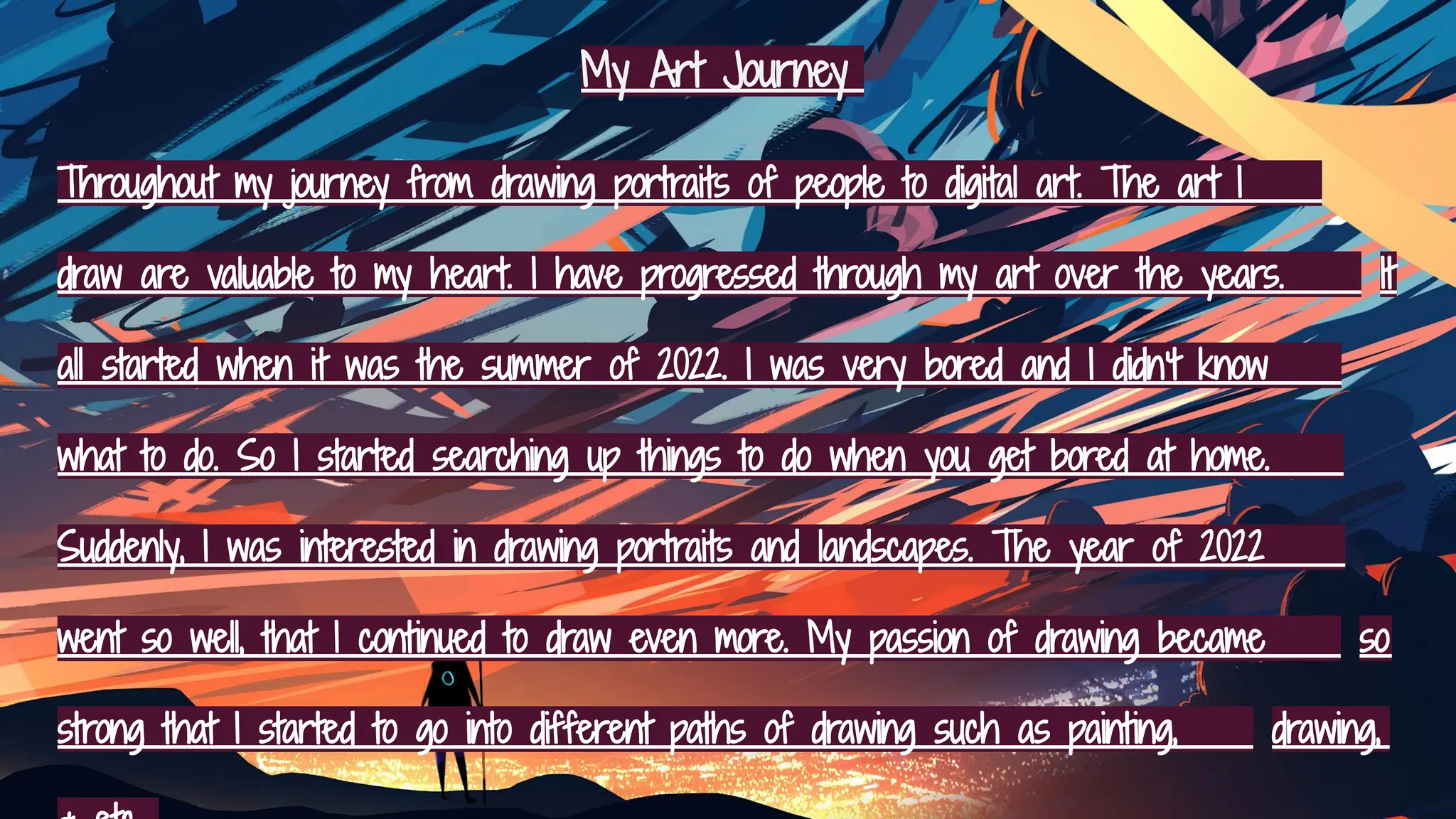 Bracing the Love of Art (Different types of art) | PDF