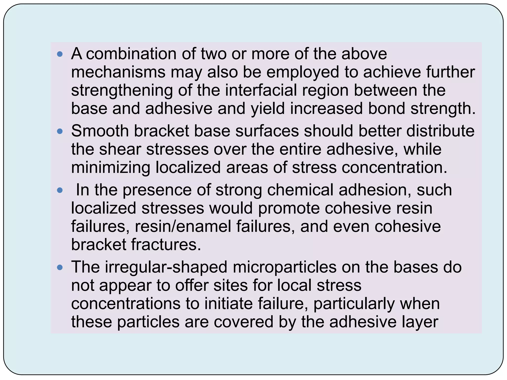 Orthodontic Bracket Materials | PPTX