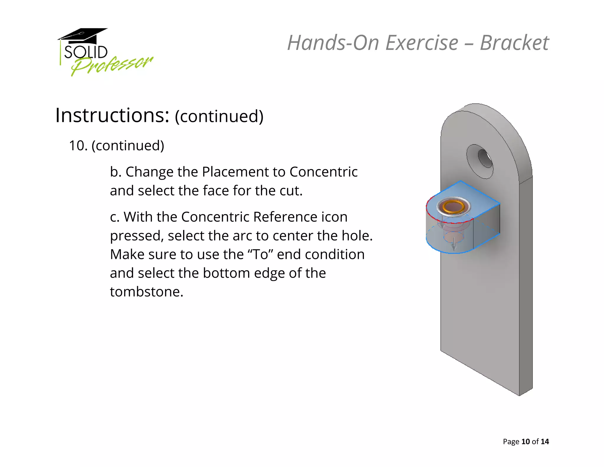 Bracket Exercise (Inventor) | PDF