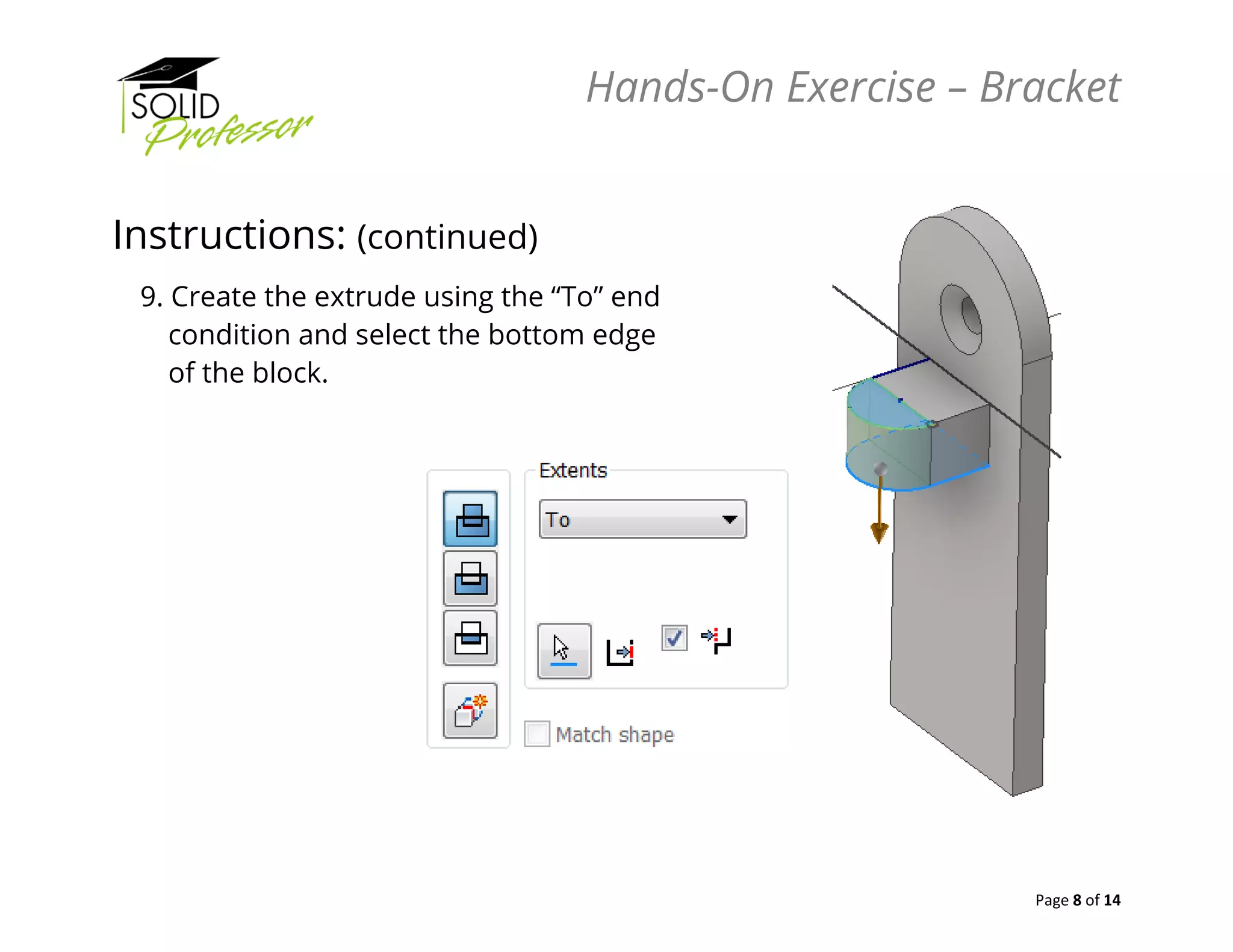 Bracket Exercise (Inventor) | PDF