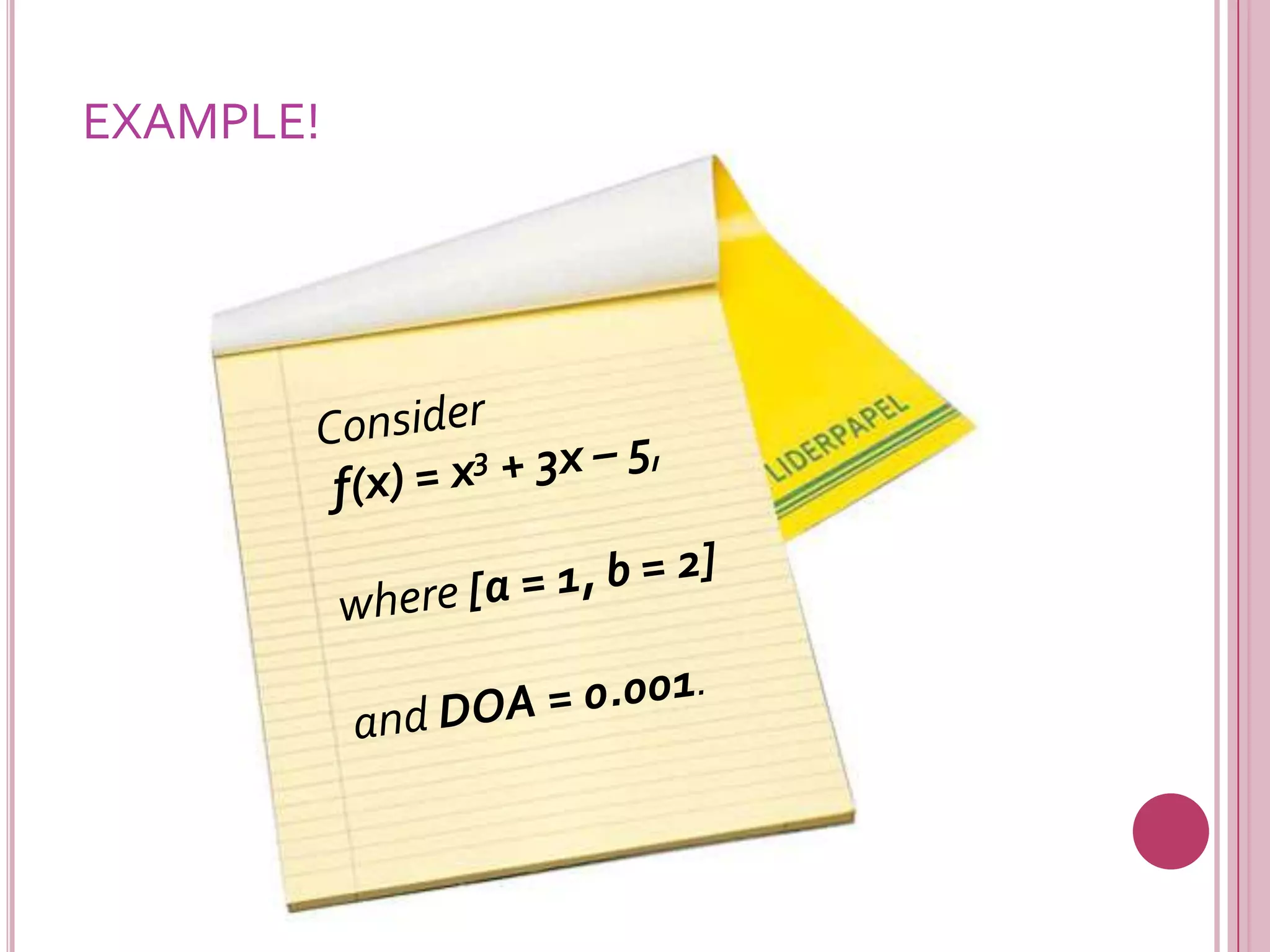 Bracketing or closed methods | PPTX