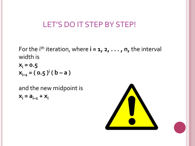 Bracketing or closed methods | PPTX