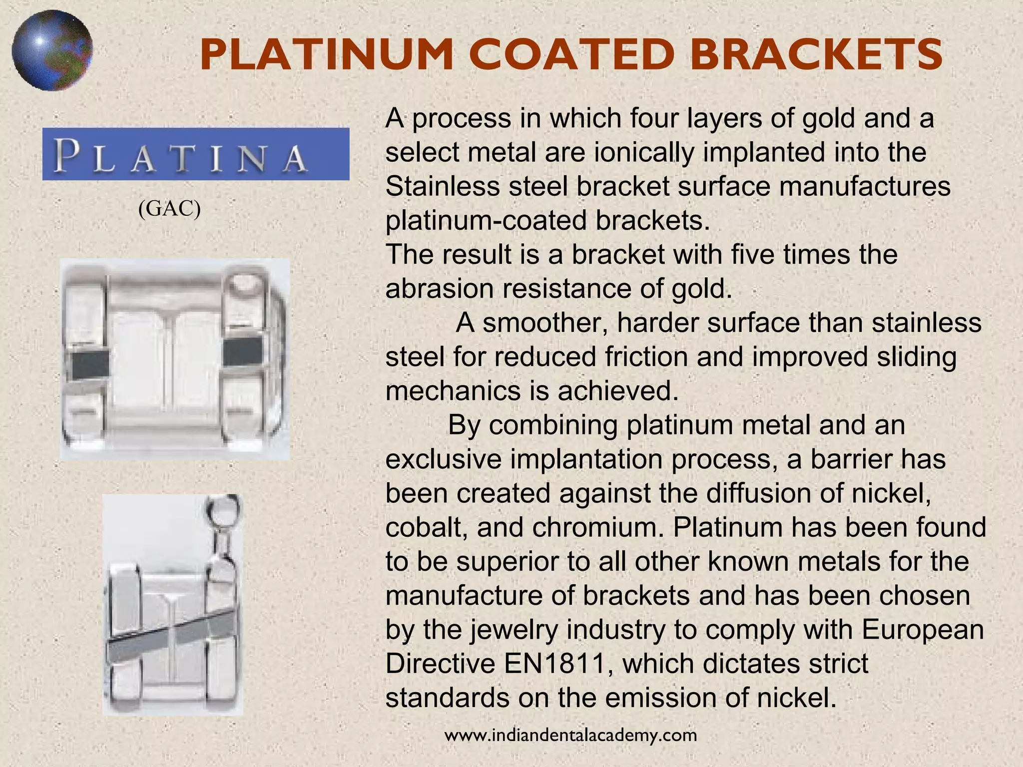 Bracket materials | PPT