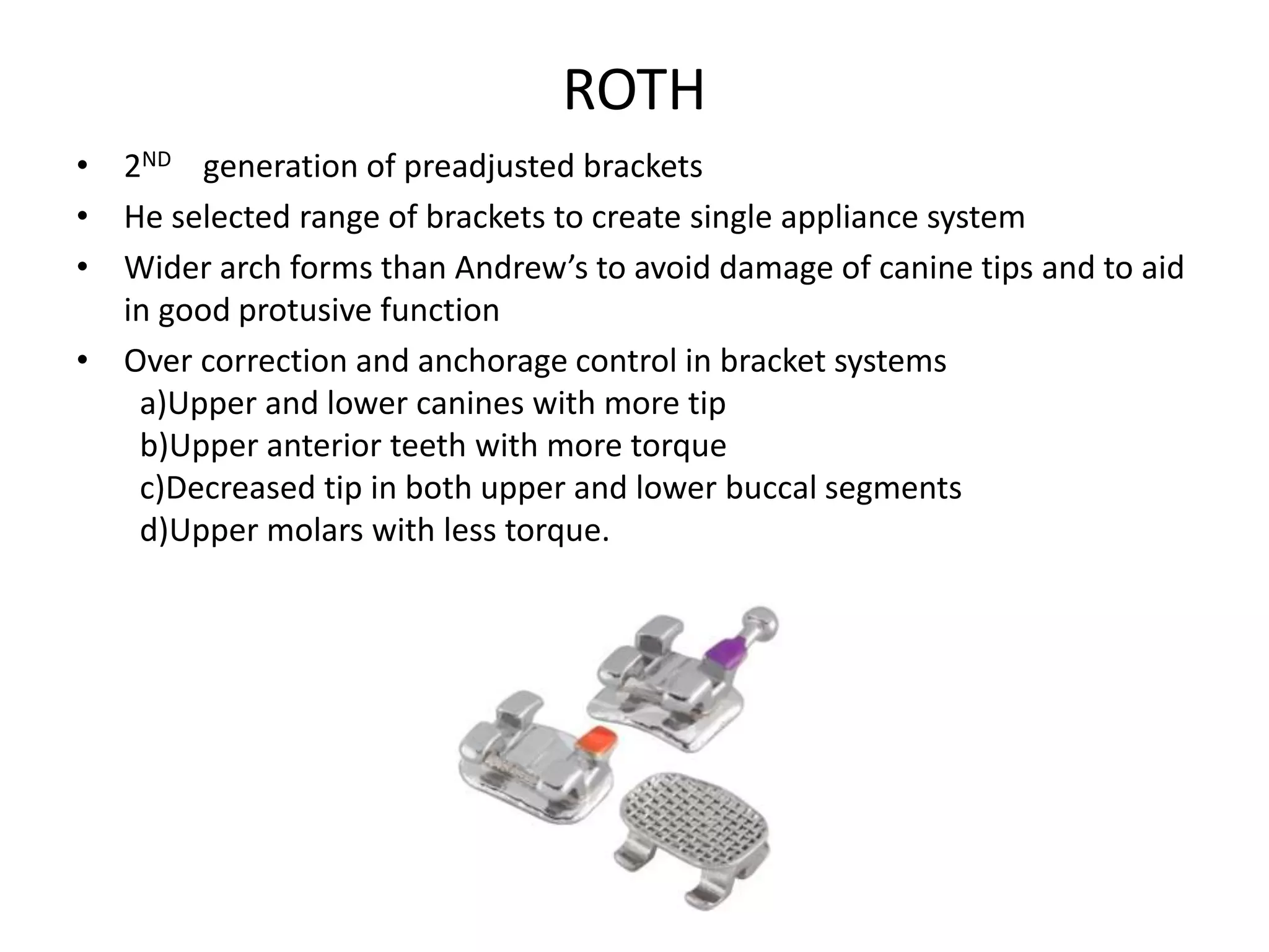 Bracket prescription(Orthodontics) | PPTX