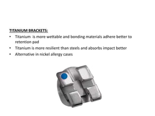 Bracket prescription(Orthodontics) | PPTX