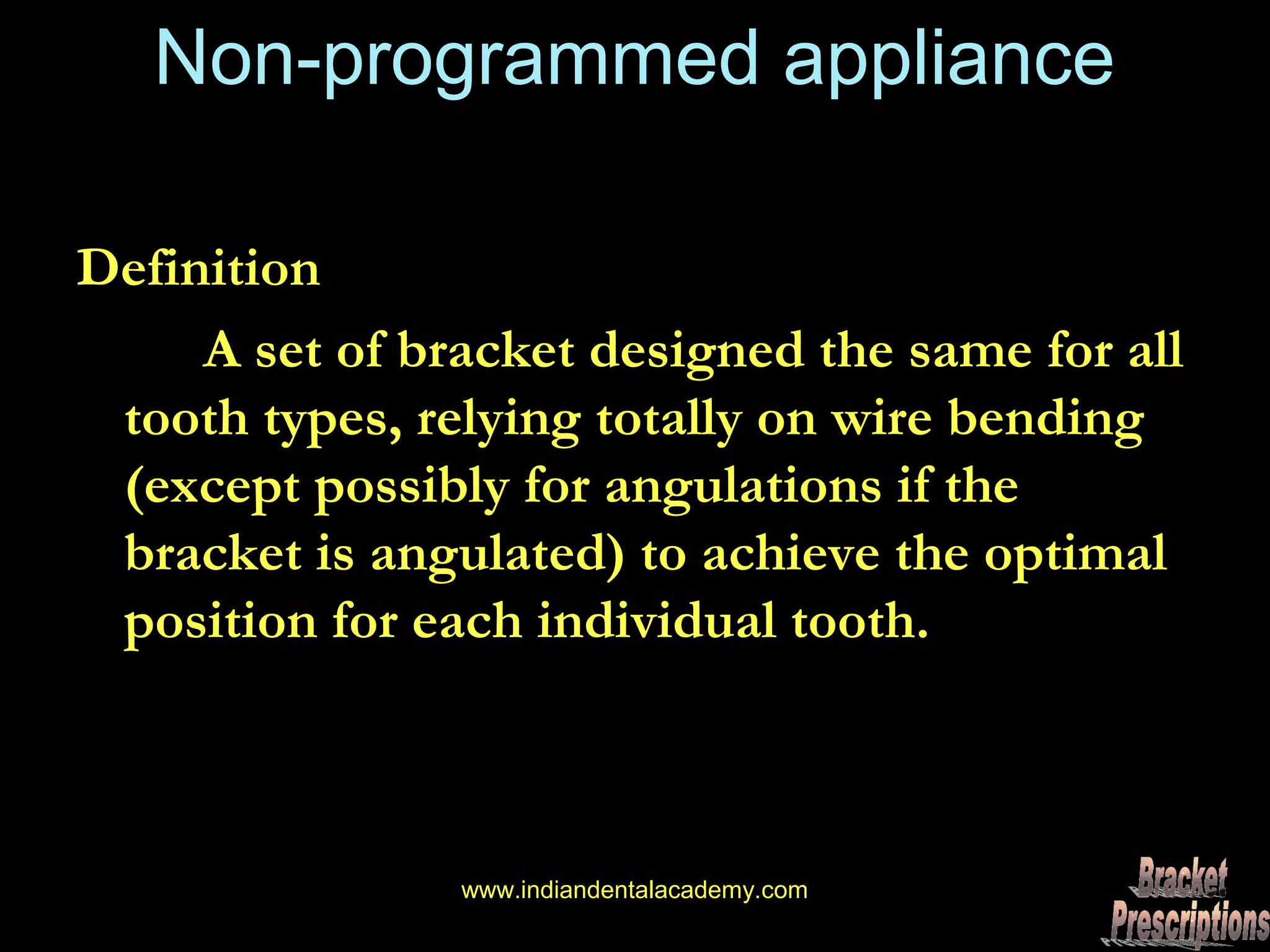 Bracket prescriptions part 1 | PPT