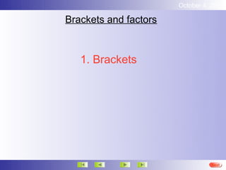 Brackets | PPT