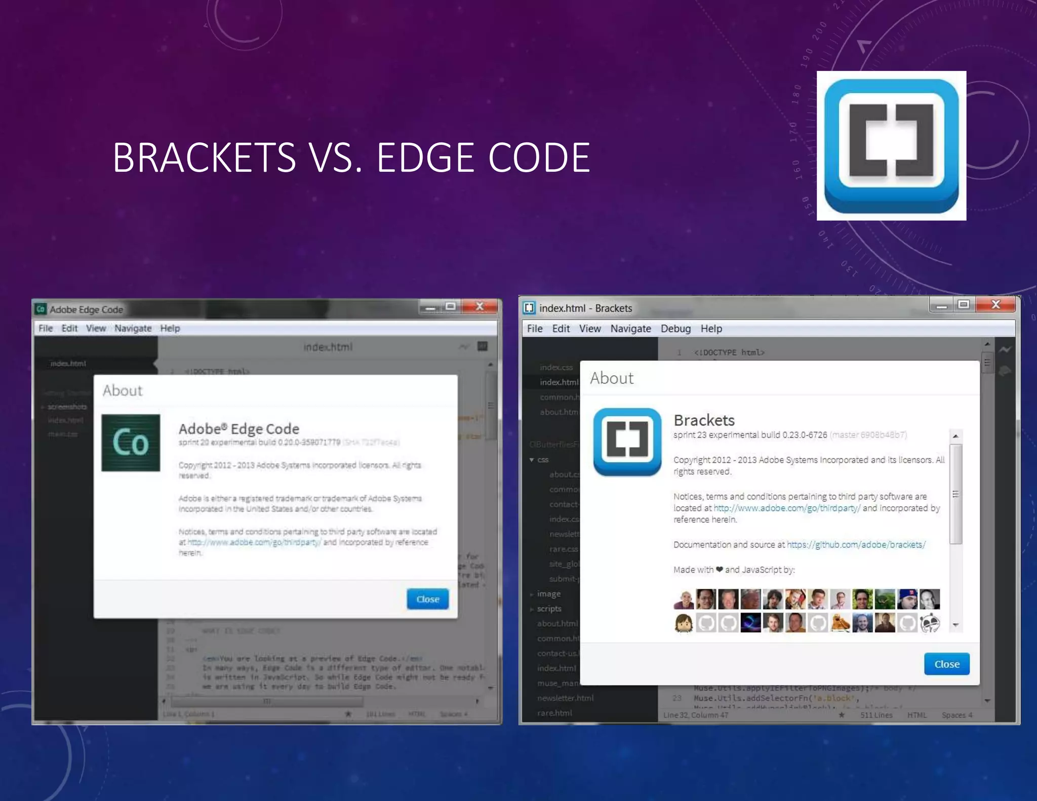 Adobe Brackets - Introduction/ walkthrough (some basic features) | PPTX
