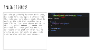 Brackets code editor guide | PDF