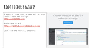 Brackets code editor guide | PDF