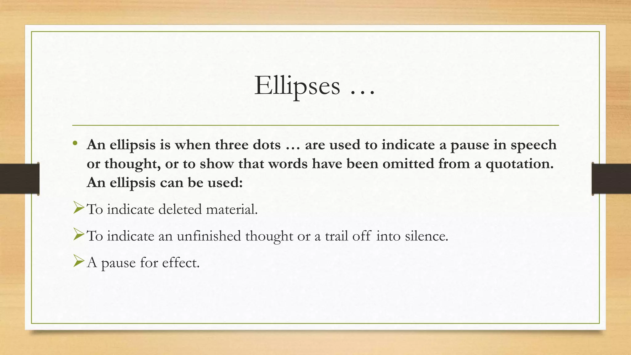 Brackets & ellipses | PPTX
