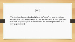 Brackets & ellipses | PPTX