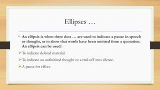 Brackets & ellipses | PPTX