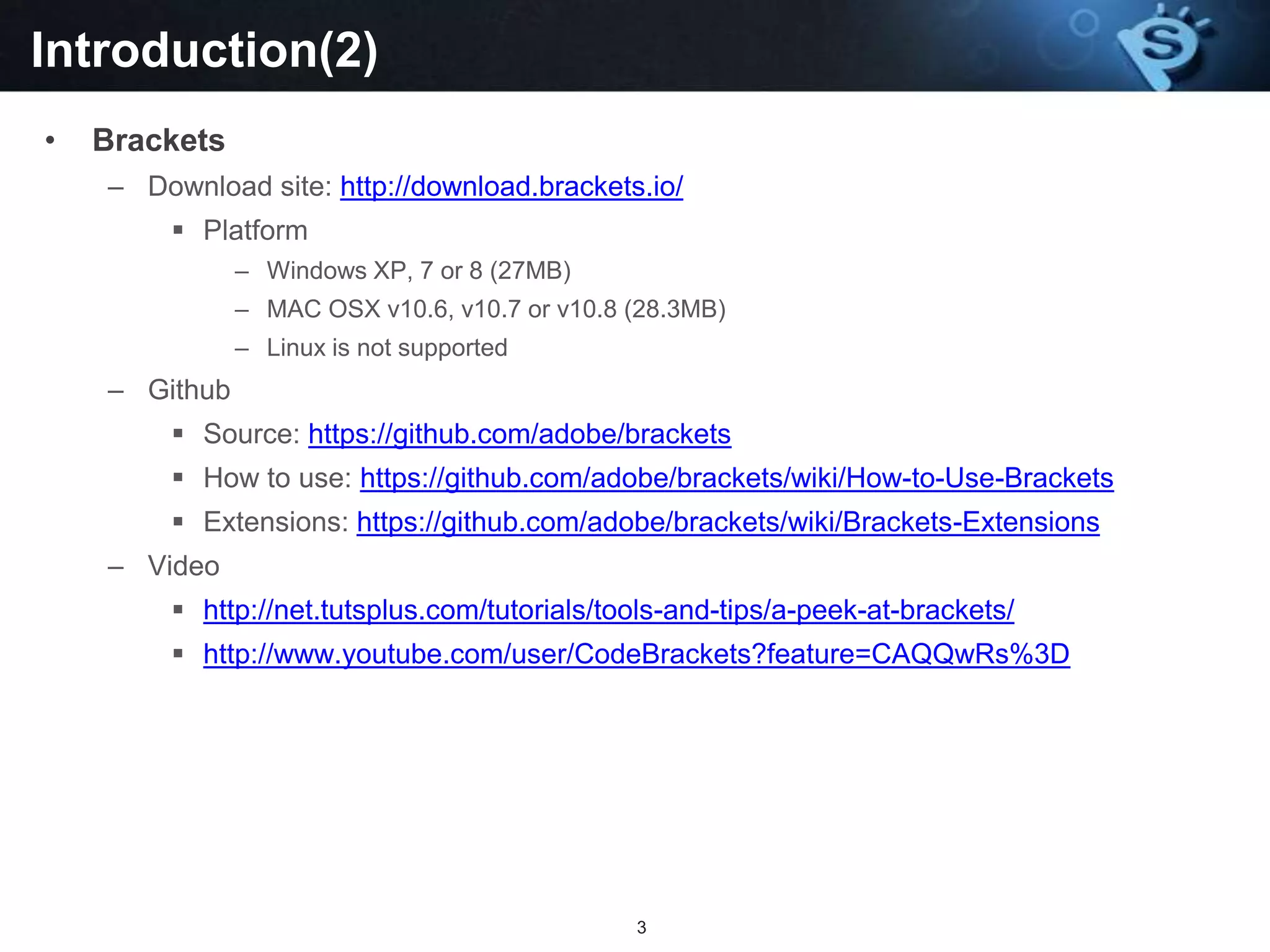 Brackets review | PPT
