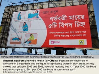 Mobile Maternal, Newborn, and Child Health (MNCH) with BRAC in ...