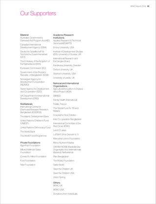 BRAC Report 2009 | PDF