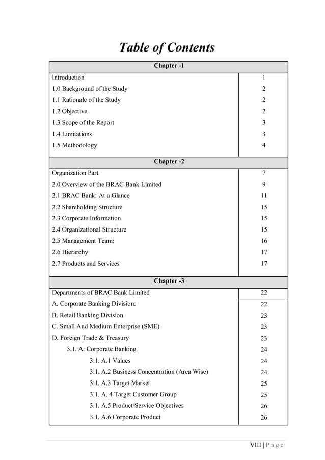 Brac sme banking activitis letter of transmittal | PDF