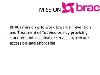 Strategic Management- BRAC TB Program | PPTX