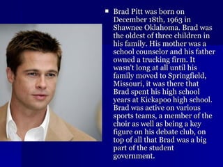 Brad Pitt | PPT