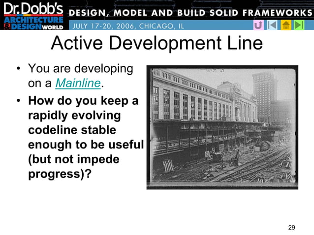 SCM Patterns for Agile Architectures | PPT
