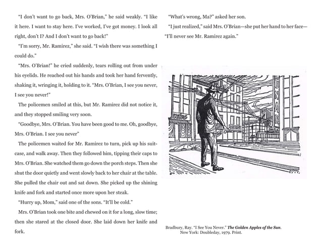 I See You Never by Ray Bradbury | PPT