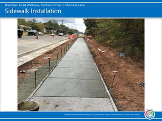 Braddock Road Walkway - Carlbern Drive to Clubside Lane | PPT
