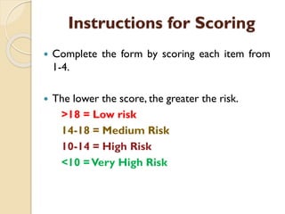 braden scale.pdf braden scale pressure sore | PDF