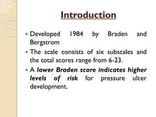 braden scale.pdf braden scale pressure sore | PDF