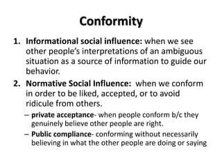 Bradford mvsu fall 2012 soc 213 conformity and group processes | PPTX